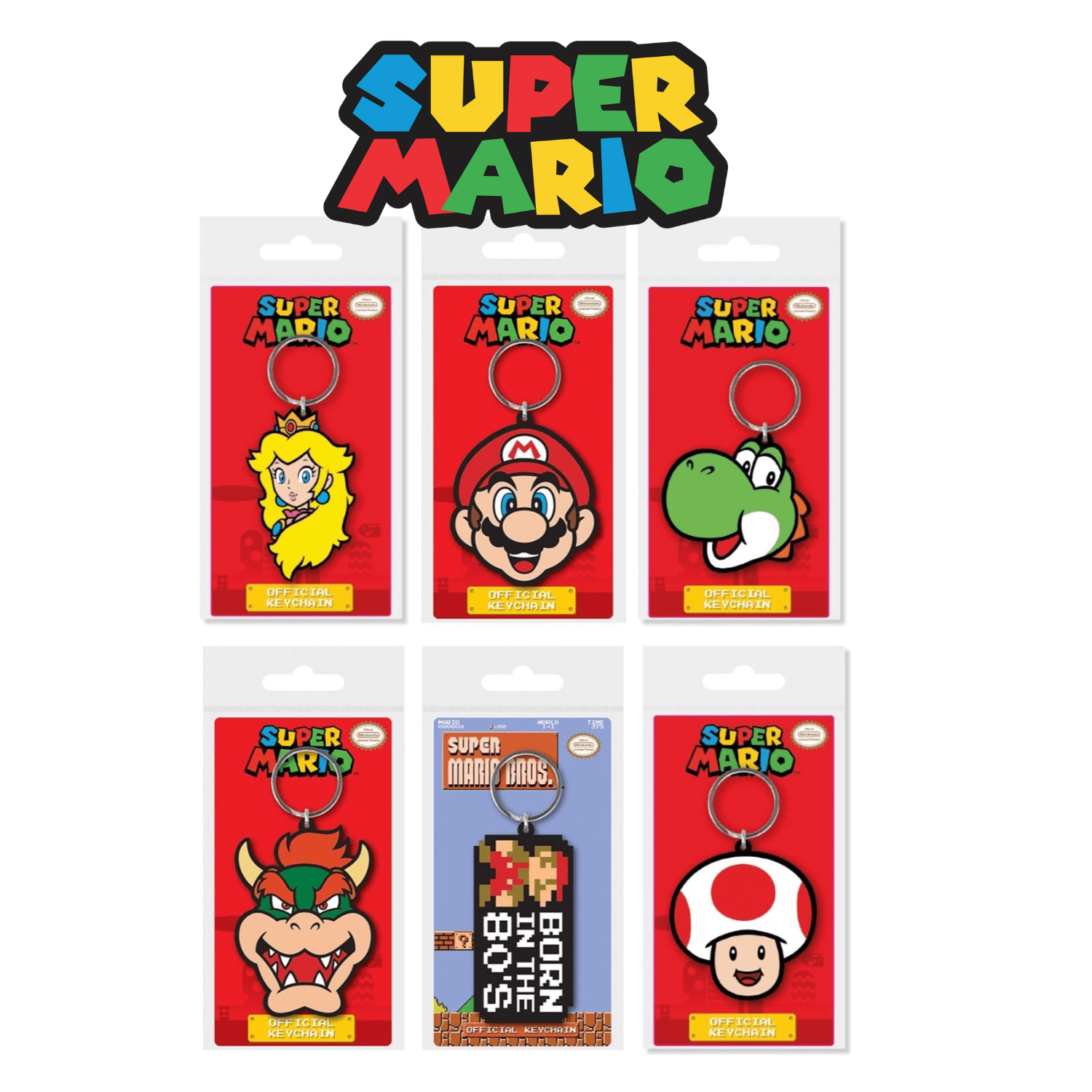 Keyrings - Super Mario – Camden CustomZ